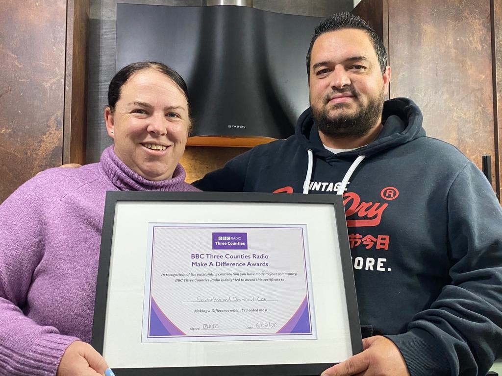 Mockingbird foster carers receive BBC Three Counties award - Foster ...